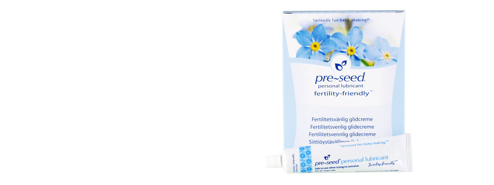Nytt om Pre-Seed! Glidmedlet som inte skadar spermierna